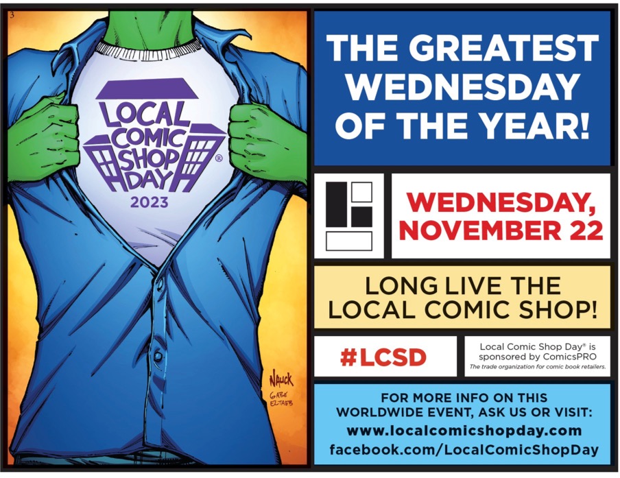Local Comic Shop Day 2023 – New Dimension Comics