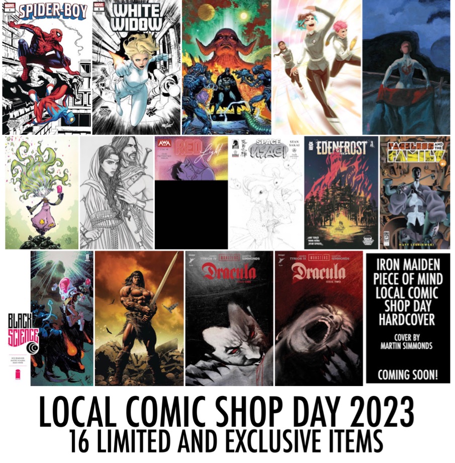 Local Comic Shop Day 2023 – New Dimension Comics